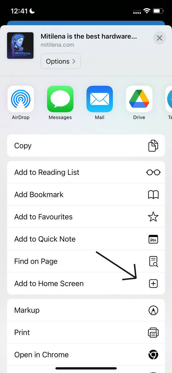 Cryptocurrency anonymous wallet Mitilena for iOS (iPhone)